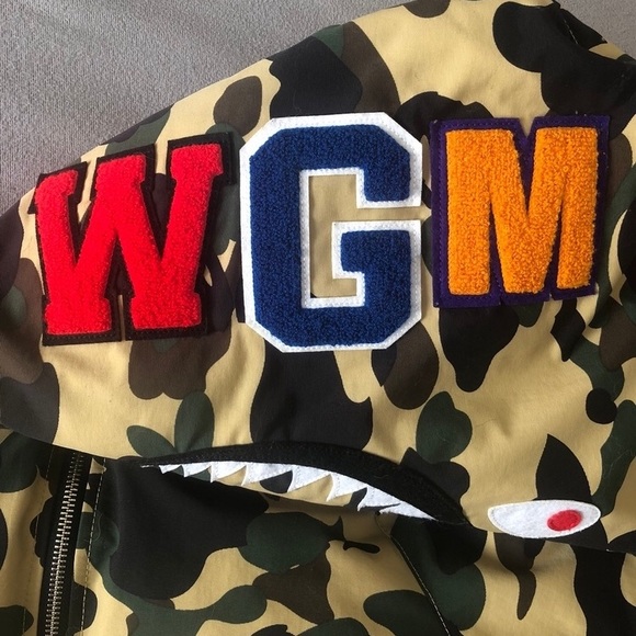 Bape | Jackets & Coats | Bape Down Puff Full Zip Jacket | Poshmark